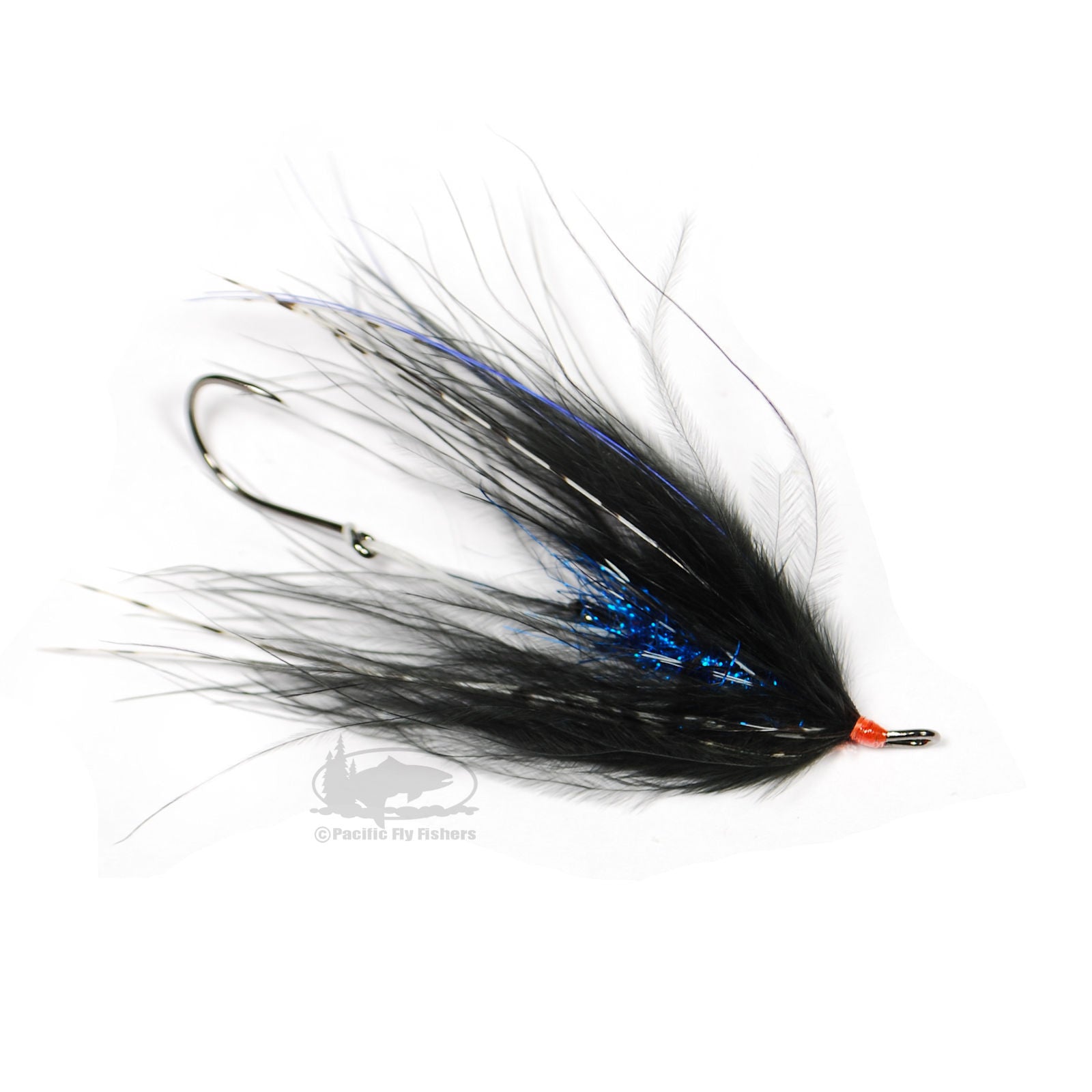 Hoh Bo Spey - Black and Blue | Pacific Fly Fishers