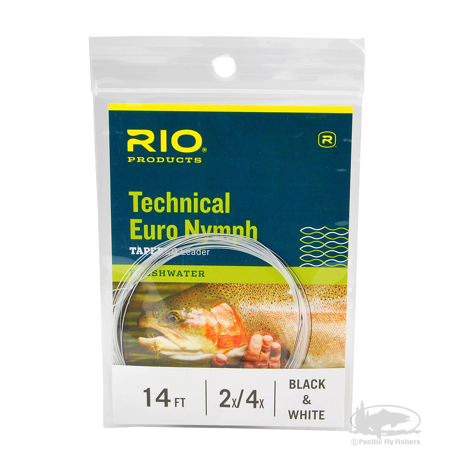 RIO Technical Euro Nymph Leader With Tippet Ring | Pacific Fly Fishers